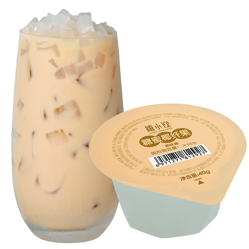 Get Coconut jelly cubes individually 40g*3 cups 120 g Delivered | Weee! Asian Market