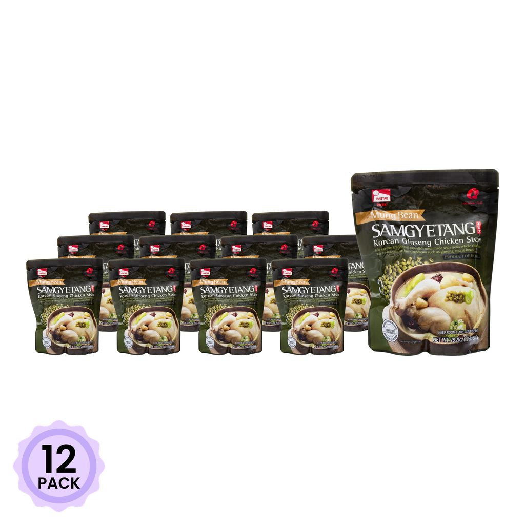 Get Haitai Samgyetang Mung Bean Ginseng Chicken Stew 800 g*12 pack ...