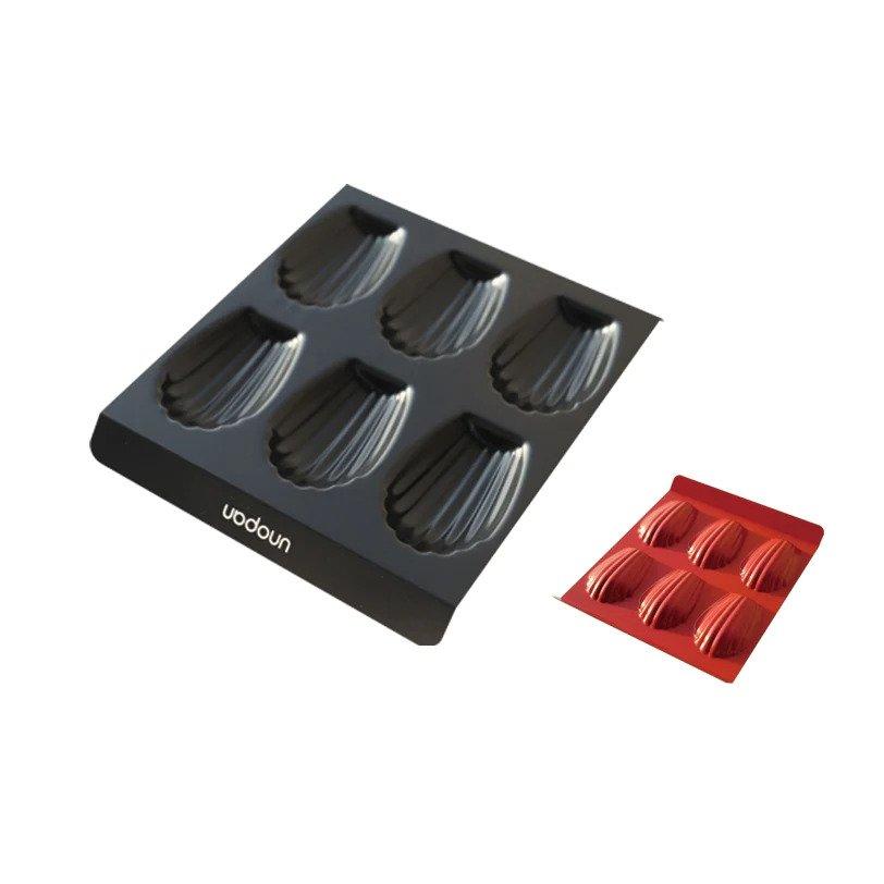 UNOPAN UN11008 6 Links Madeleine Mould (Non-stick Series 800) - Weee!