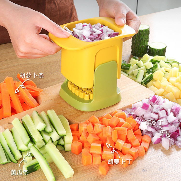 Get Onion dicing machine French Fries slicer Carrot Ham slicer Home ...