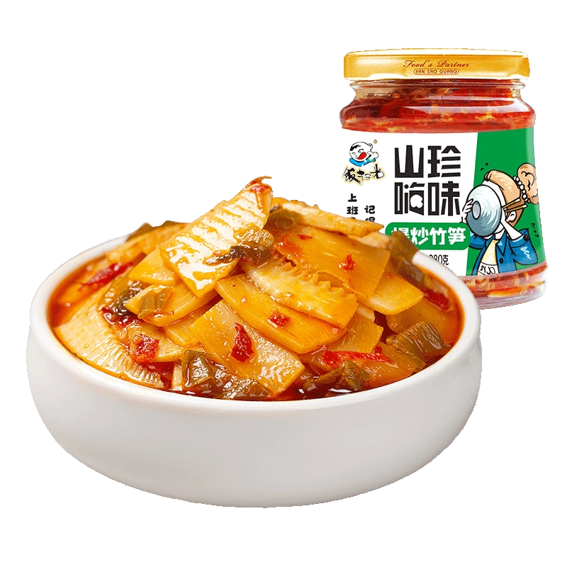 Get Fried bamboo shoots 280g*1 bottle Delivered | Weee! Asian Market
