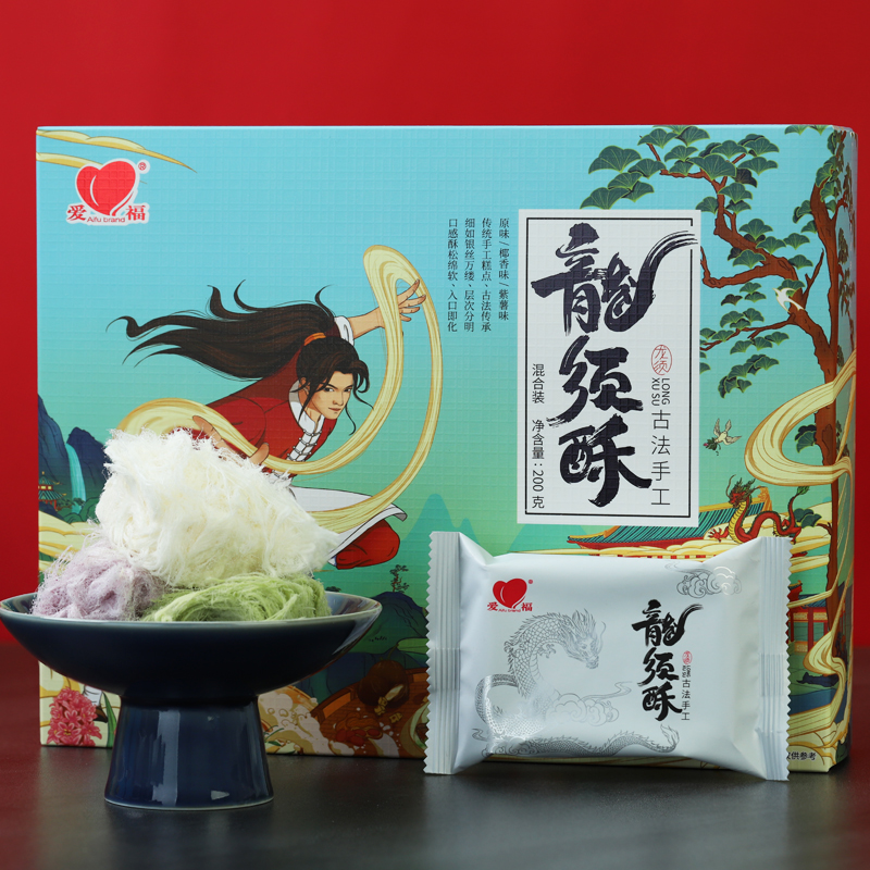 龙须糖花生味20g*6包 - Weee!