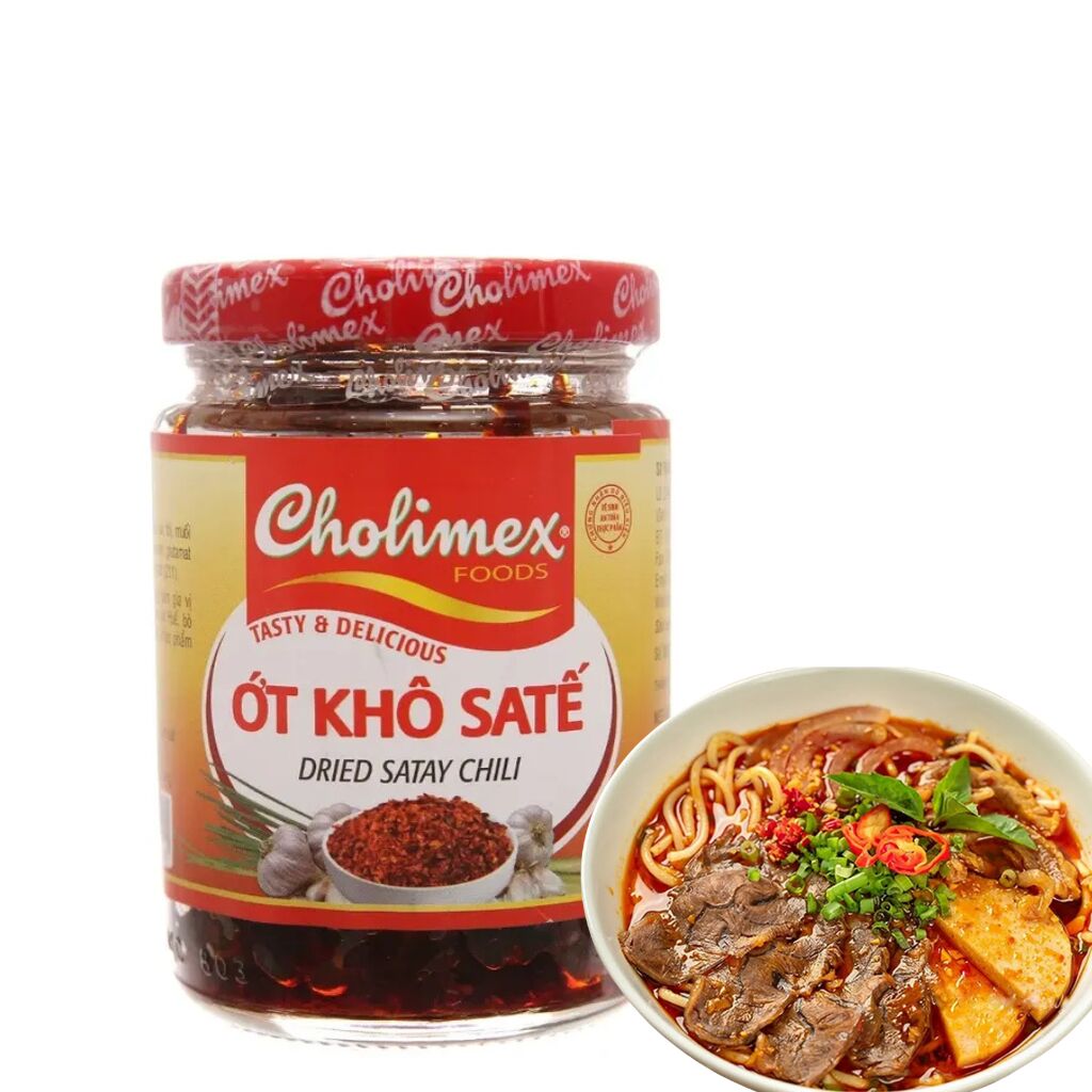 Get [ Cholimex ] Dried Chili Satay Spicy Jar Delivered | Weee! Asian Market