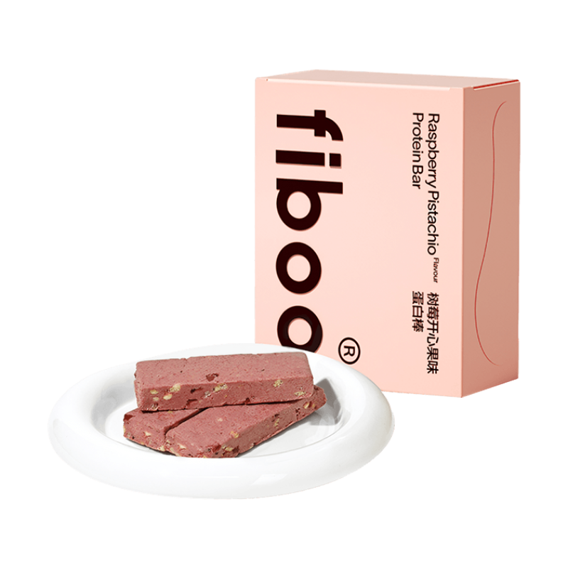 Get FIBOO Protein Bars #Raspberry & Pistachio Flavor 6pcs Delivered ...