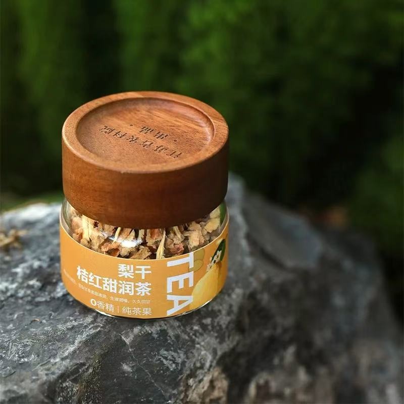 tangerine red sweet and moistening tea - Weee!