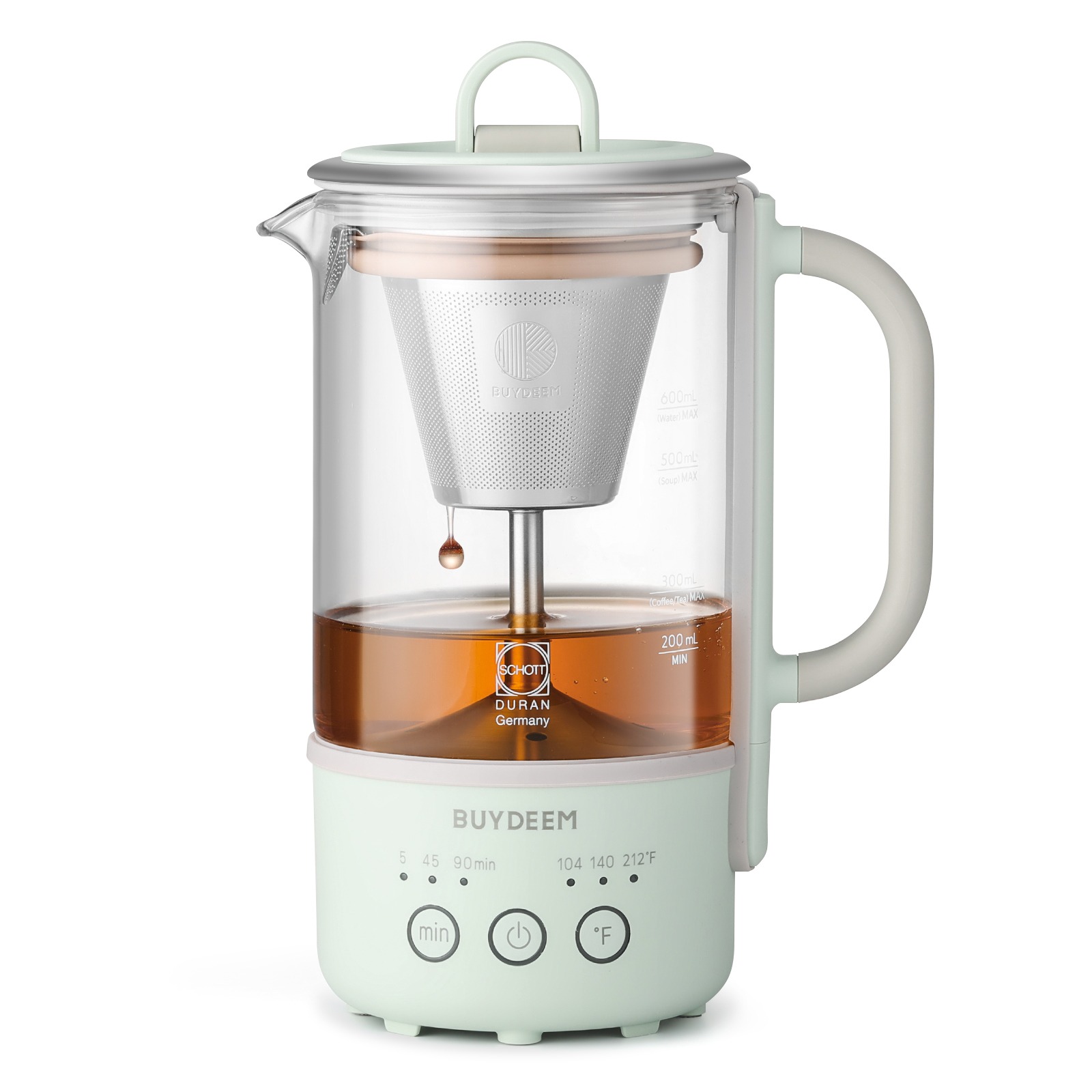 Get BUYDEEM K32 Travel Tea Maker, Multi-functional E-Kettle for herb ...