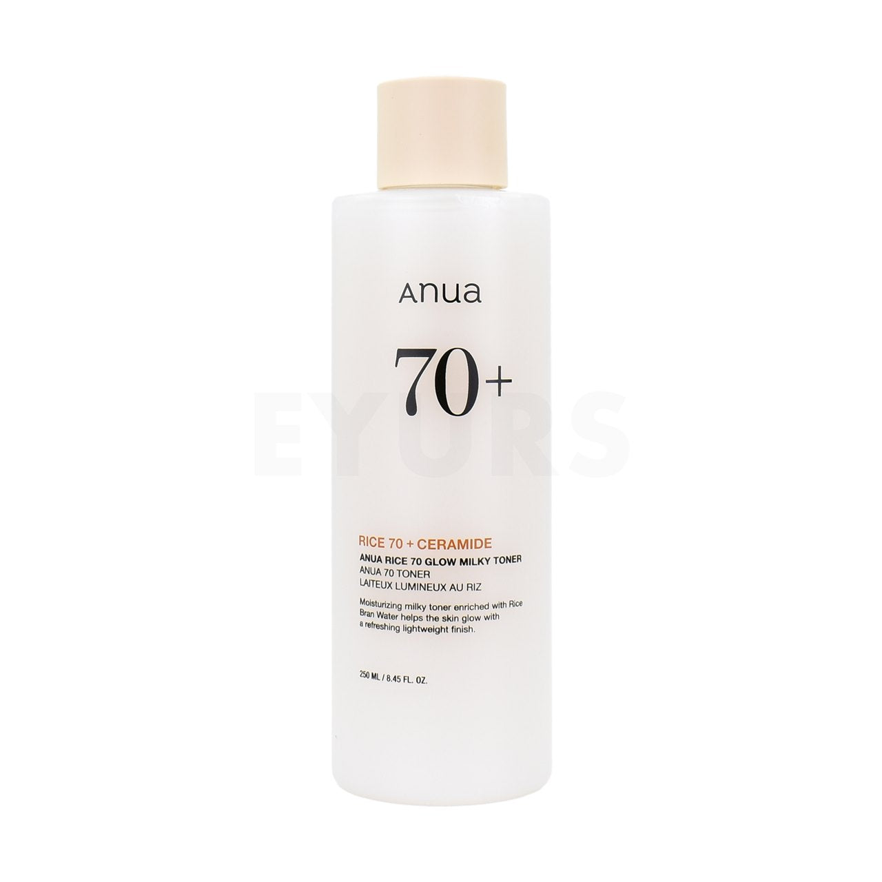 Anua Rice 70亮泽乳状爽肤水 250ml - Weee!
