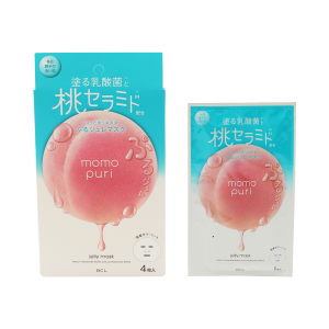 Get BCL momopuri Peach Lactobacillus Hydrating Moisturizing Mask 4pcs ...