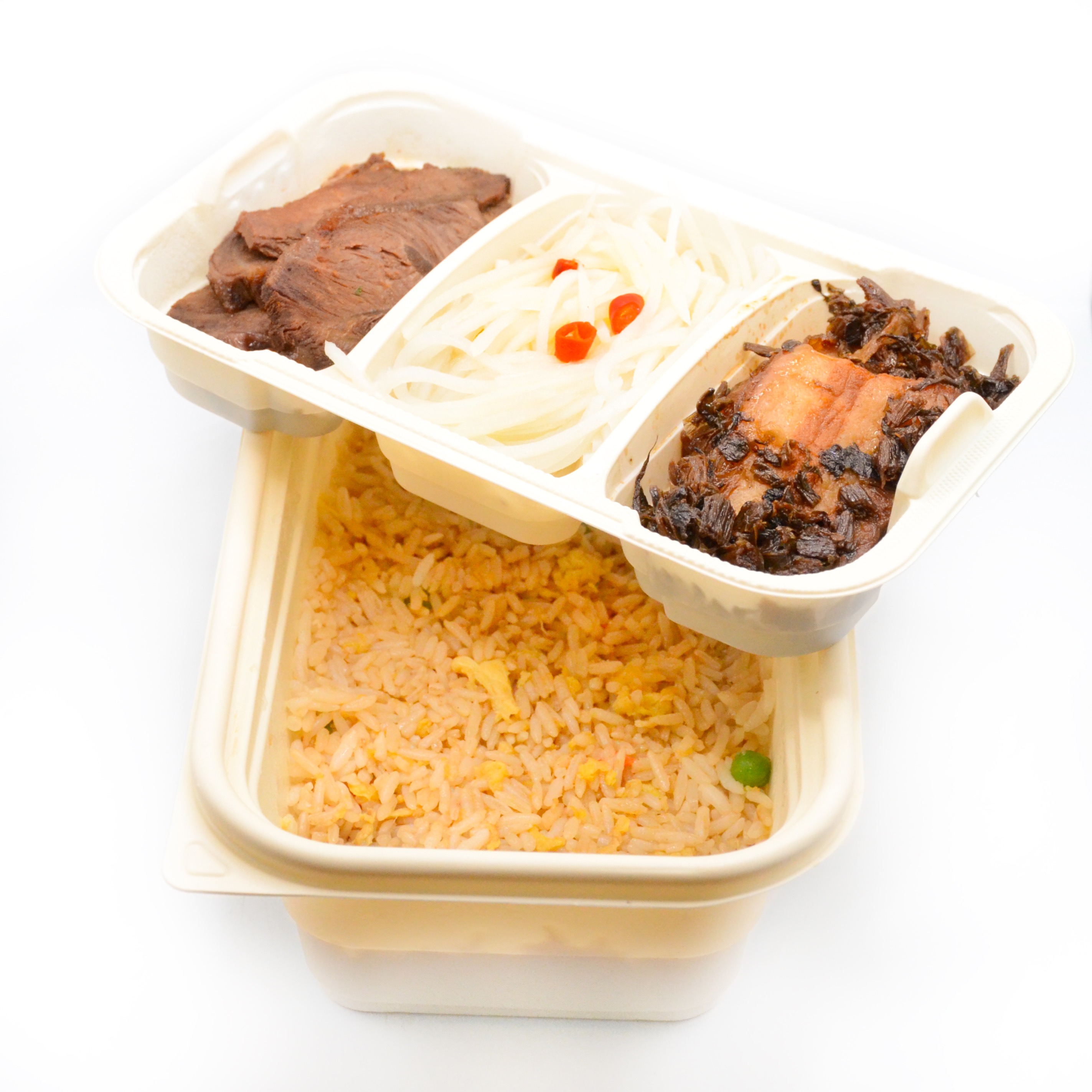 Get Bento Box with Braised Pork Belly and Braised Beef Delivered | Weee ...
