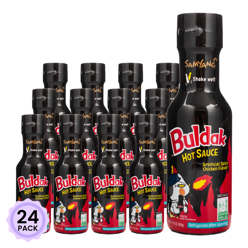 Get Samyang Hot Sauce for Buldak Ramen, Artificial Spicy Chicken Flavor ...