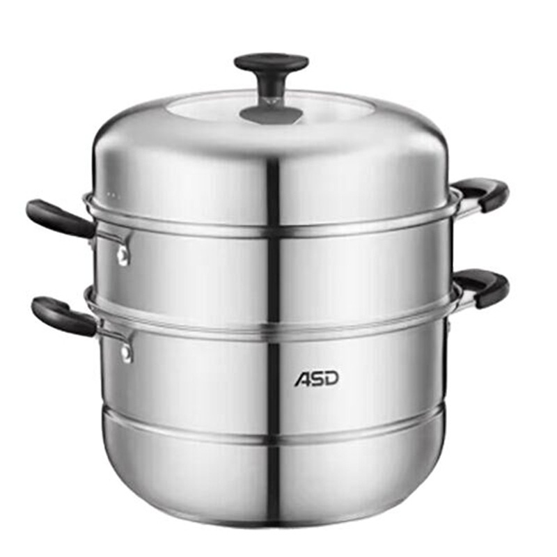 Get ASD Stainless steel layered bottom steamer 30cm Delivered | Weee ...
