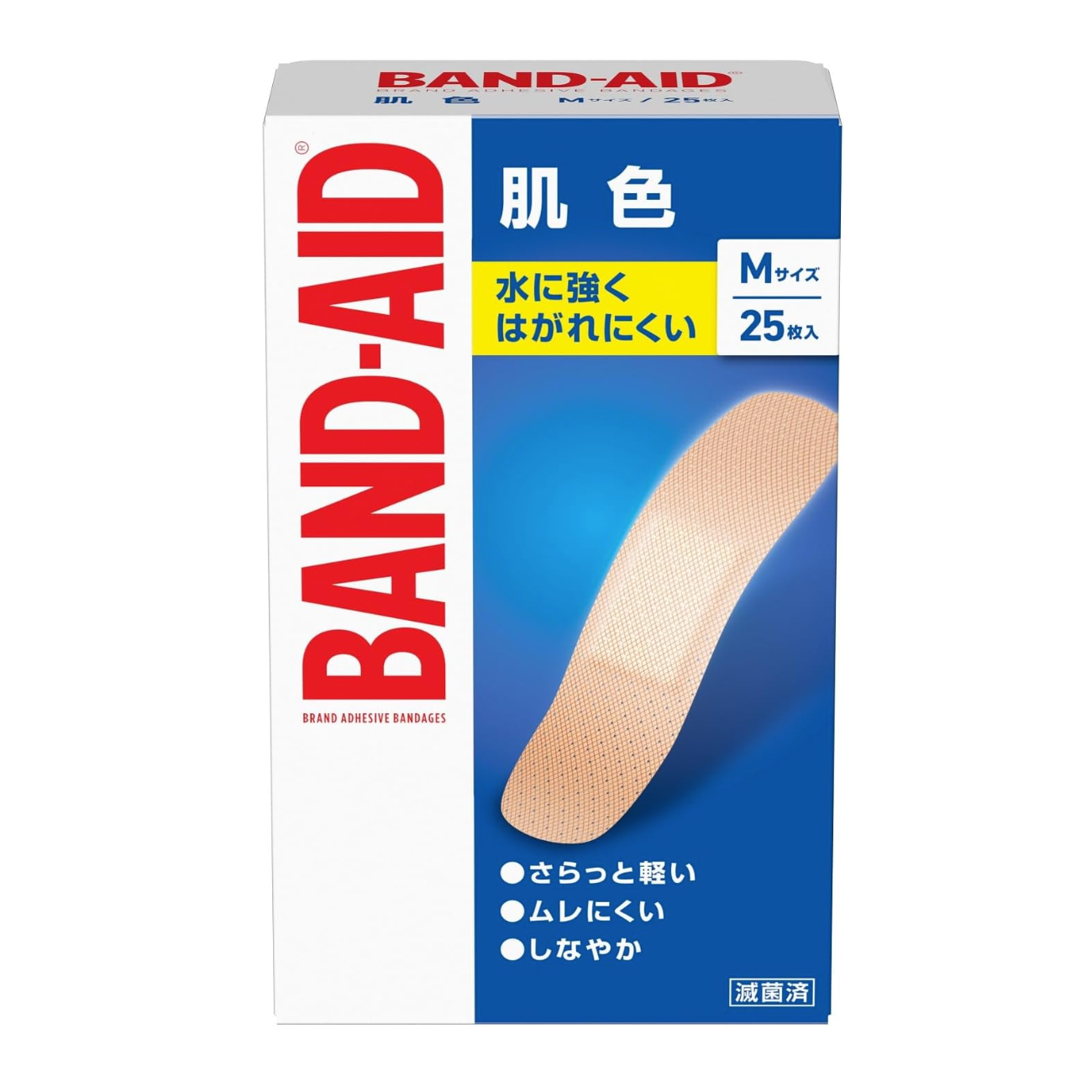 Band-aid skin color M size 25 pieces - Weee!