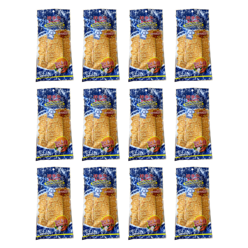 Get Bento Seafood Squid Snack Spicy pack of 12 Delivered | Weee! Asian ...