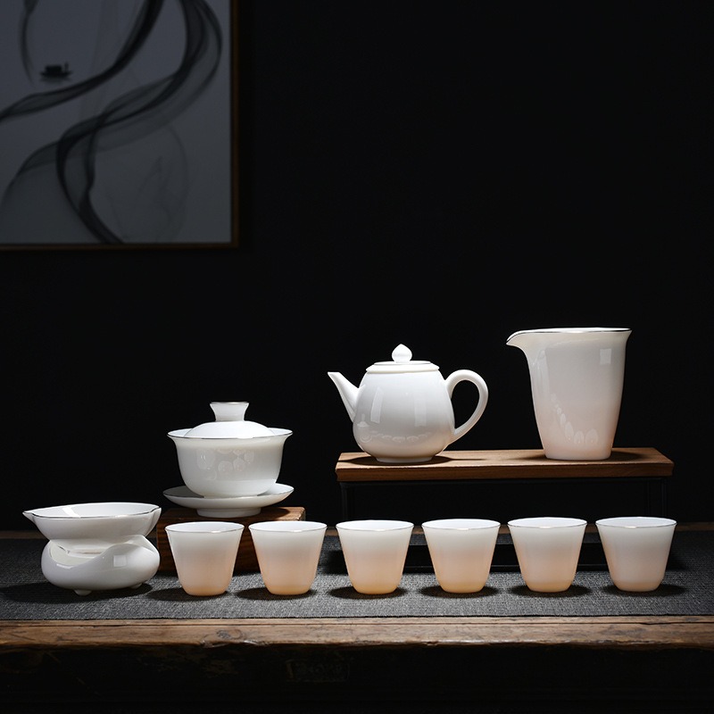 Get BESTLEAFTEA Suet Jade Brewing Gonfu Tea Set Delivered | Weee! Asian ...