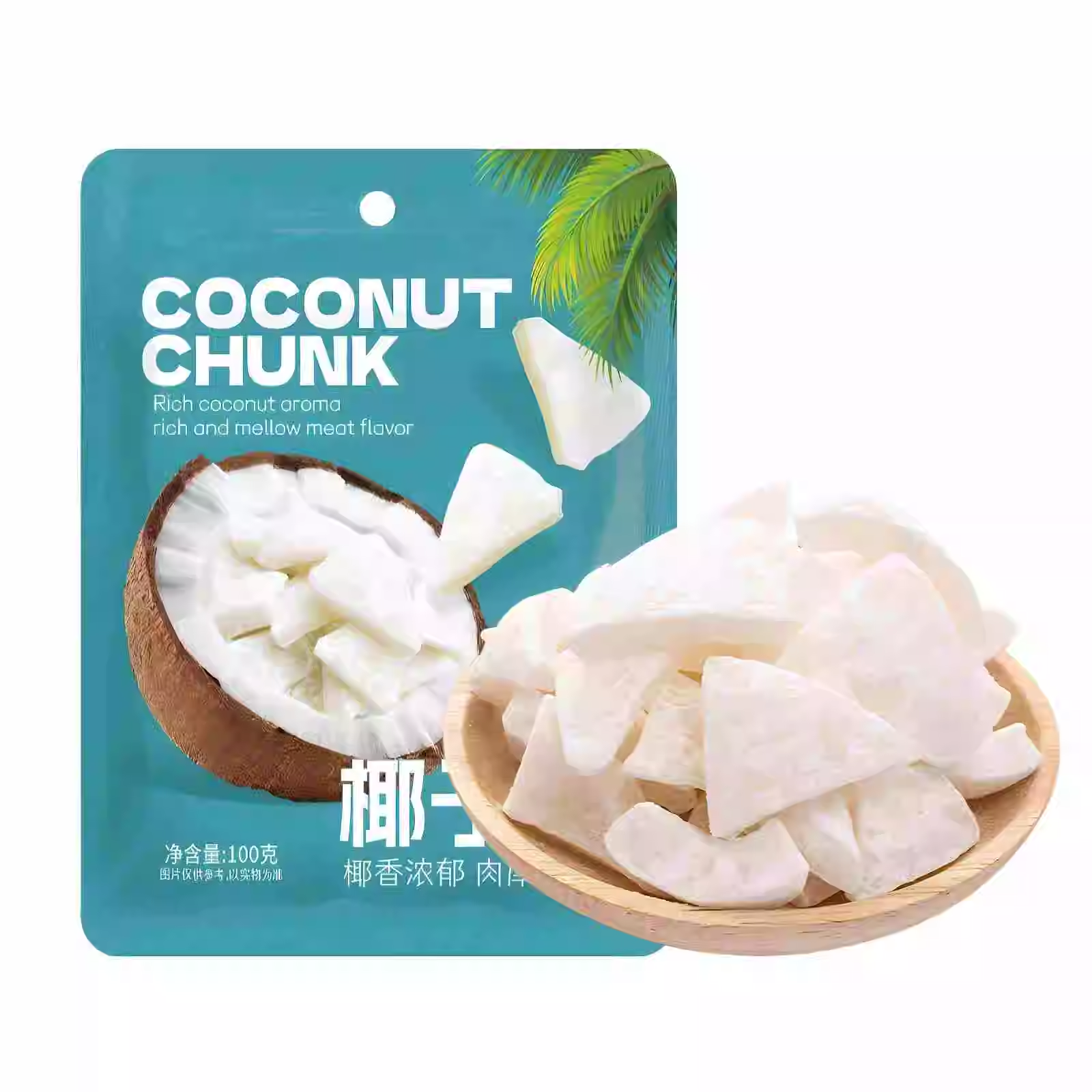Get Snack Symbol Coconut Chips 100g*1 Bag 100 g Delivered | Weee! Asian ...