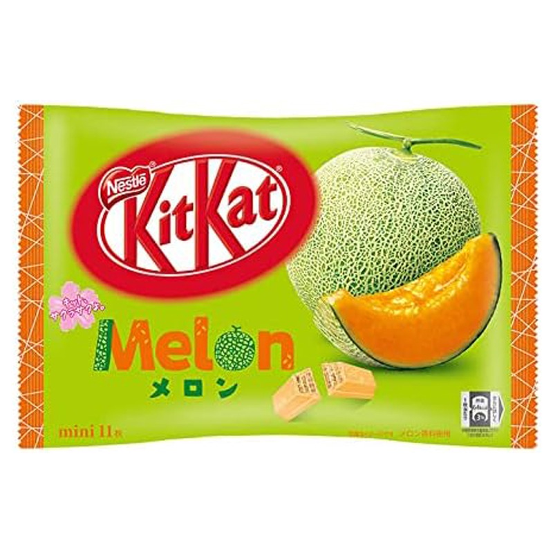 Get NESTLE JAPAN KIT KAT Melon Flavor Wafer 11 pcs Delivered | Weee ...