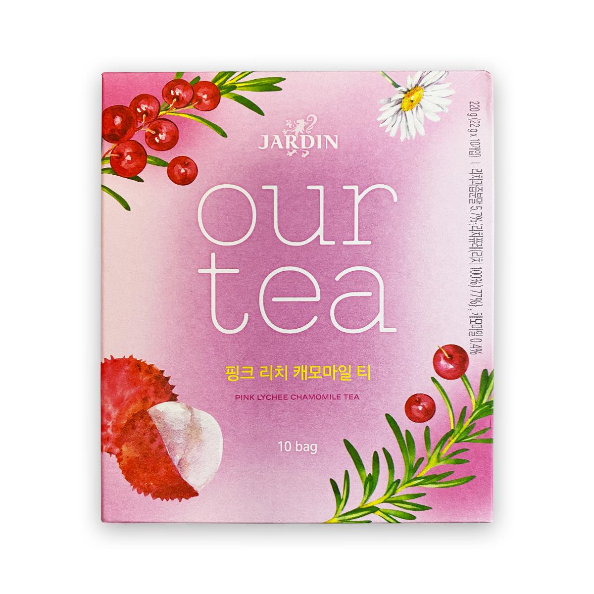 Get JARDIN Pink Lychee Chamomile Tea - 8pck Delivered | Weee! Asian Market