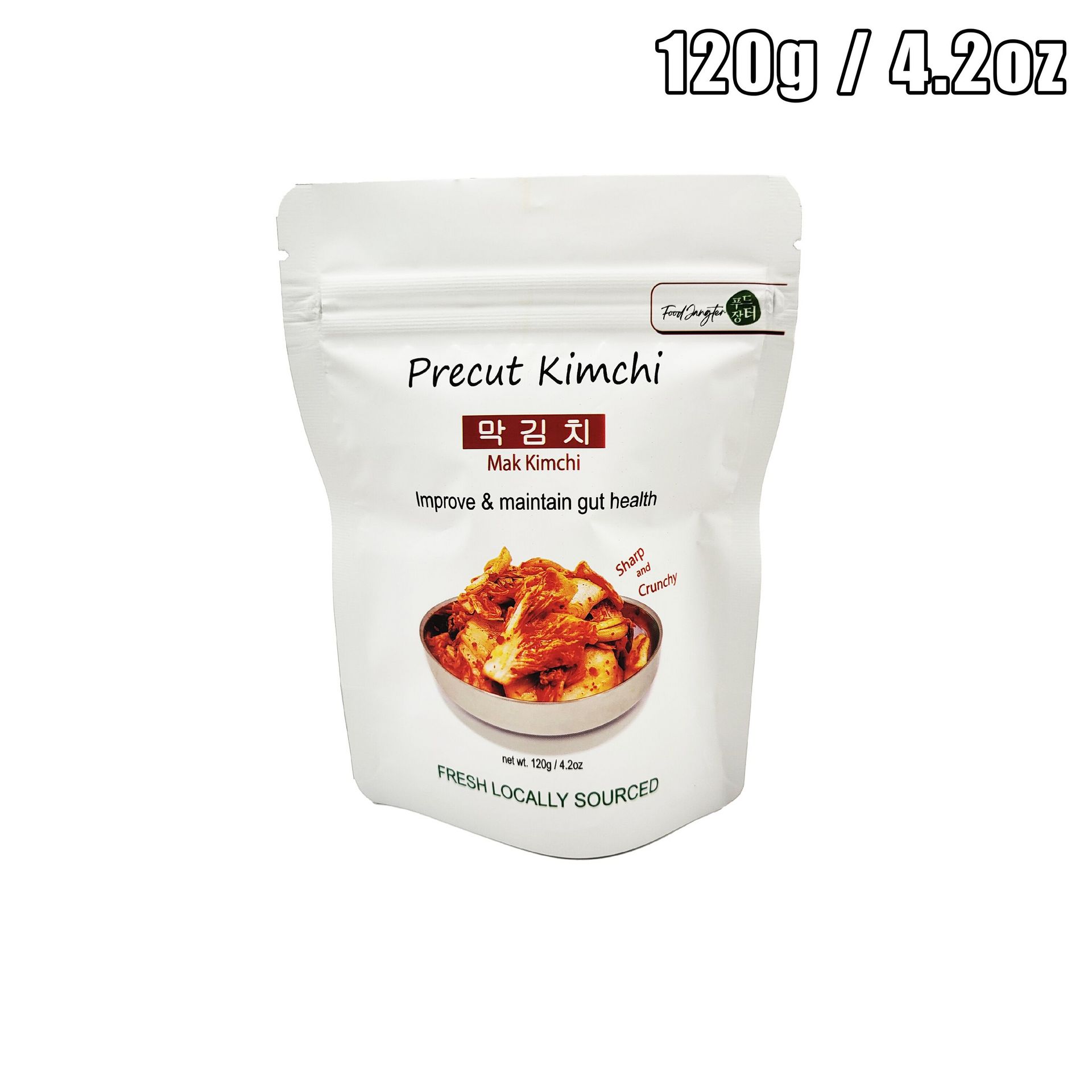 Get Korean Precut(Mak) Kimchi 120g 1 pack Delivered | Weee! Asian Market