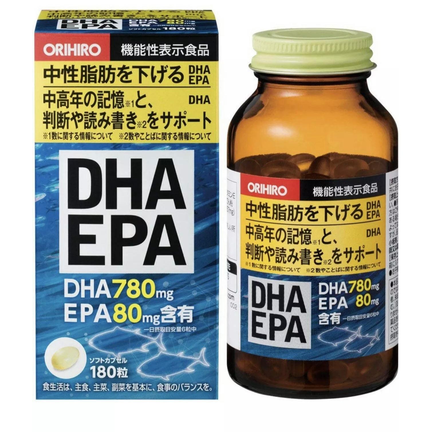 Get ORIHIRO DHA EPA 180 Tablets Delivered | Weee! Asian Market