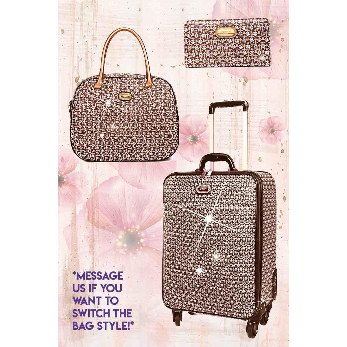 Get Galaxy Stars 3PC Set | Luggage with Spinner Wheels [RLL/RLO-3pcs ...
