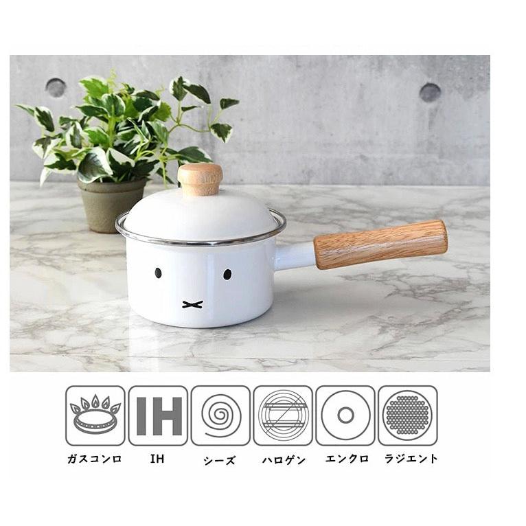 Get FUJIHORO x Miffy enamel milk pot with lid Delivered | Weee! Asian ...