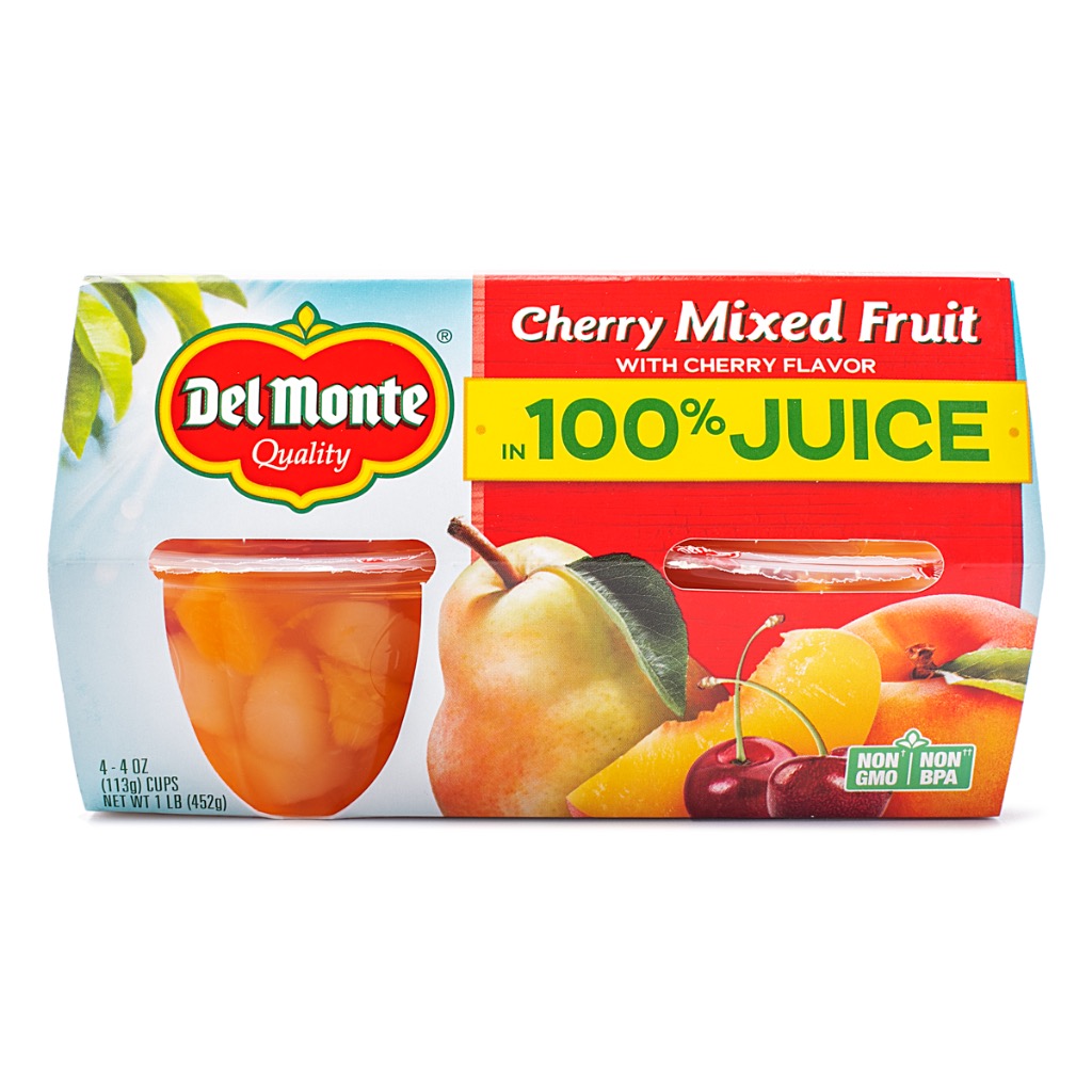 Get Del Monte Cherry Mixed Fruit 4pc Delivered | Weee! Asian Market