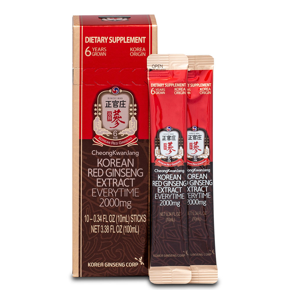 Get Extract Everytime 2g Korean Red Ginseng - CheongKwanJang 10 Stick ...