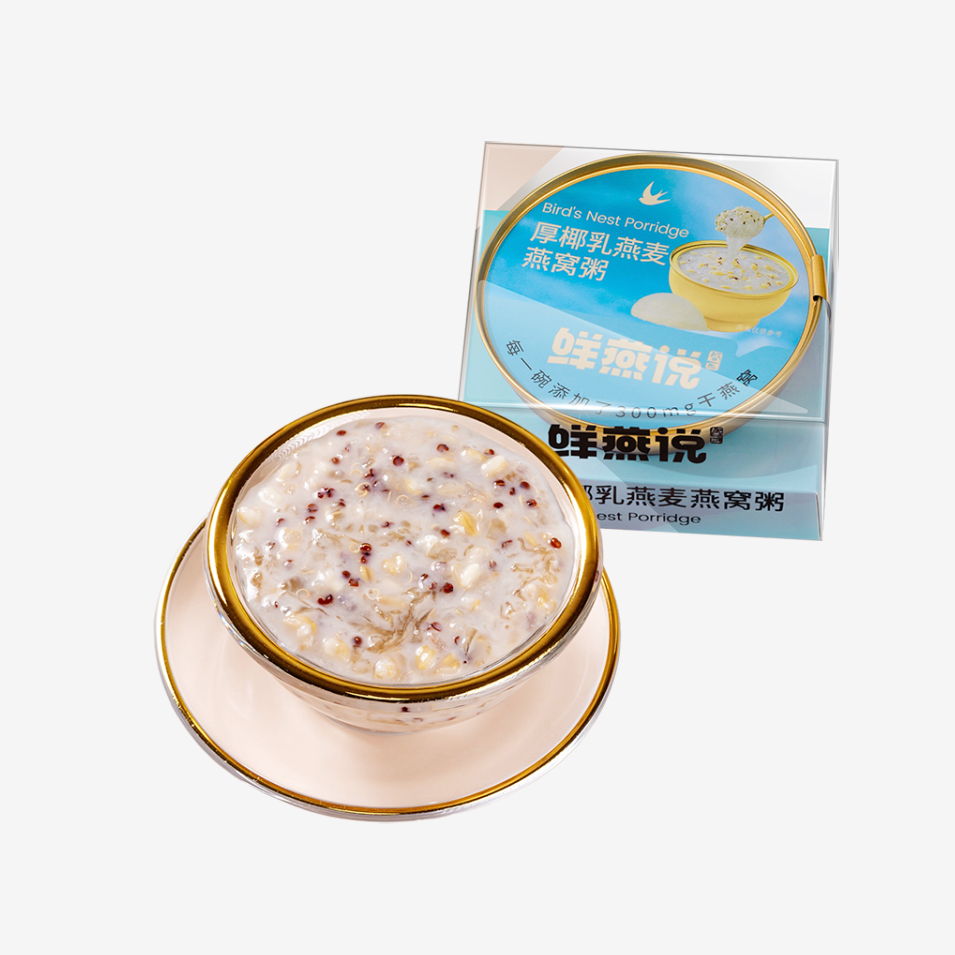 Get Coconut & Oats Bird's Nest Porridge 156g Delivered | Weee! Asian Market