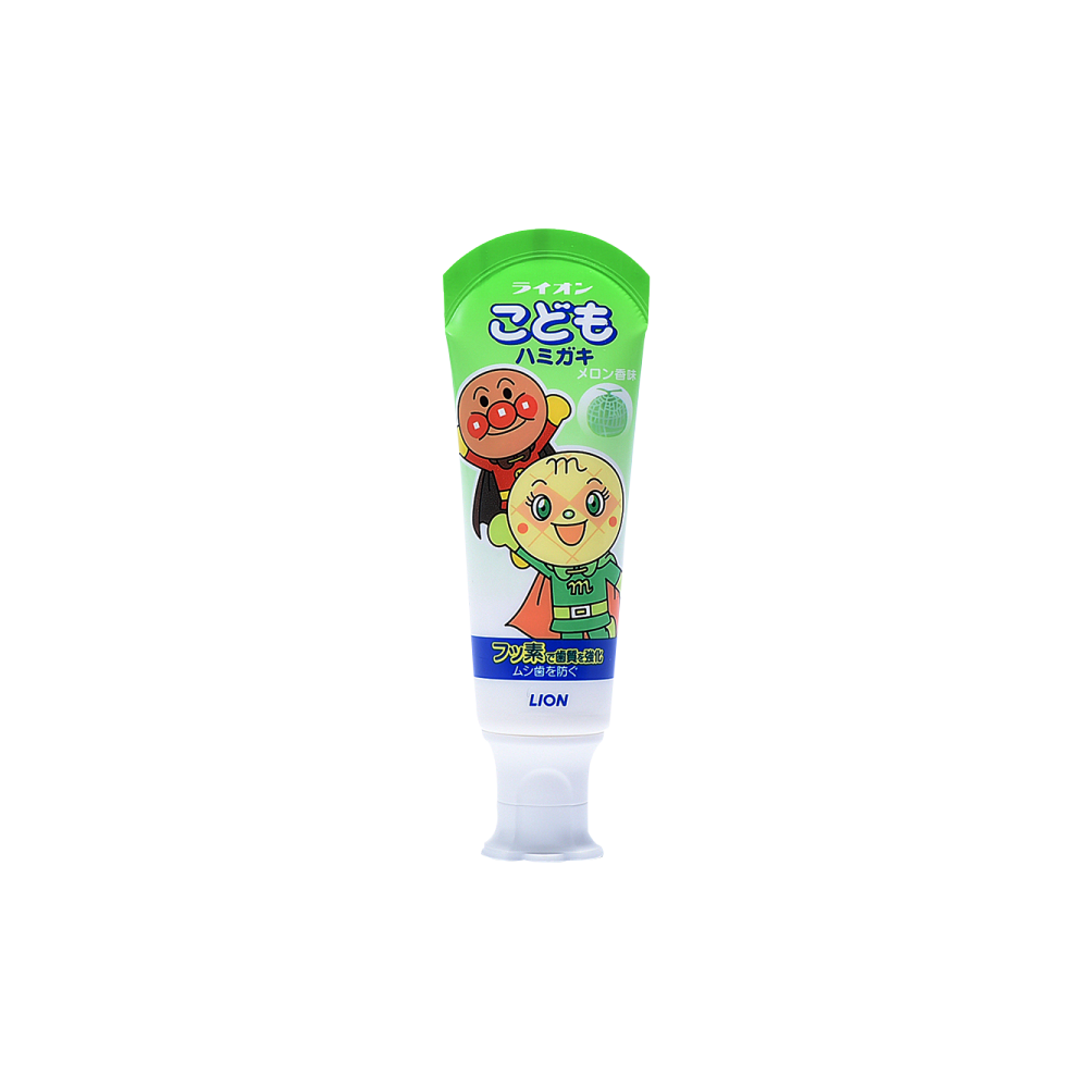 Get LION Childrens Toothpaste Anpanman Melon Flavor Delivered | Weee ...