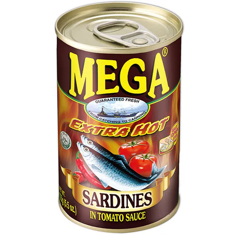 MEGA Sardines Tomato Chili Sauce 155g - Weee!