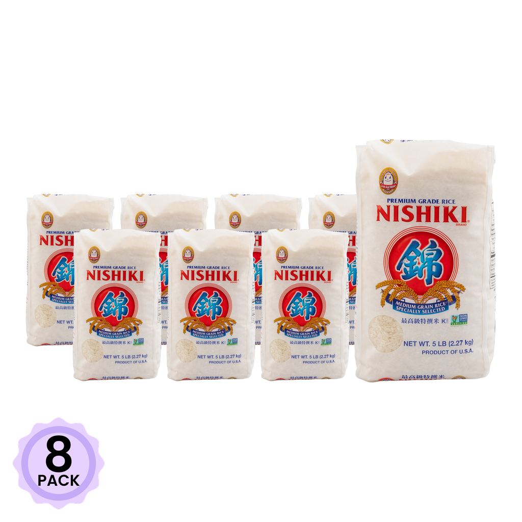Get Nishiki Premium Medium Grain Rice 5 lb*8 pack Delivered | Weee ...