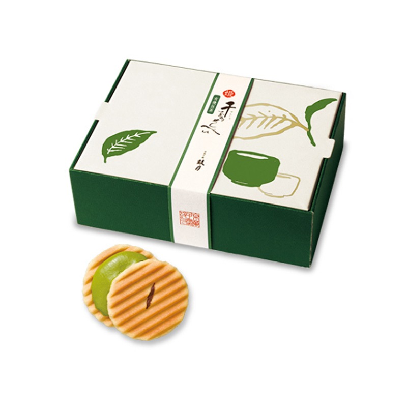 Get Kogetsu Hime Senjyu Senbei Matcha 12 pieces 1 box Delivered | Weee ...