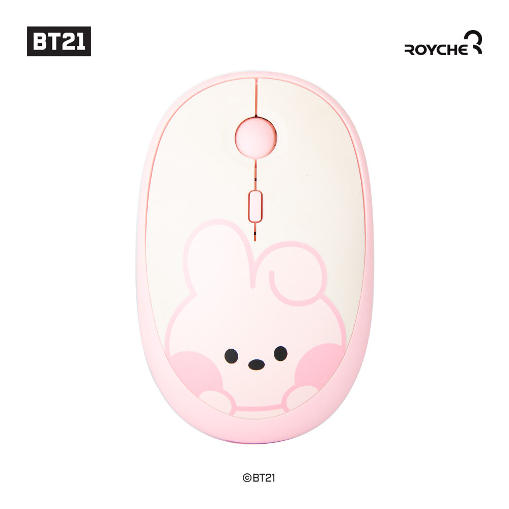 Get BT21 MININI multi-pairing wireless mouse by BTS Cooky Delivered ...