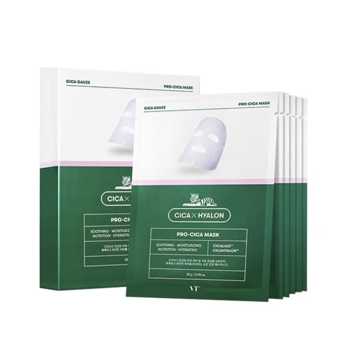 Get VT Pro-CICA Soothing and repairing facial mask*6p 1 box Delivered ...
