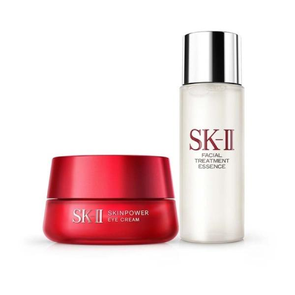 Get SKII Radiant Eye Cream Big Red Jar 15g + Facial Treatment Essence ...