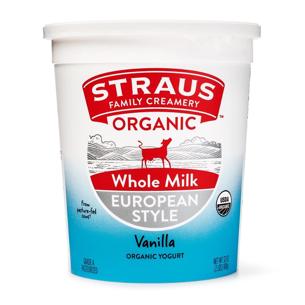 Get Straus Organic Whole Milk Vanilla Yogurt Delivered | Weee! Asian Market