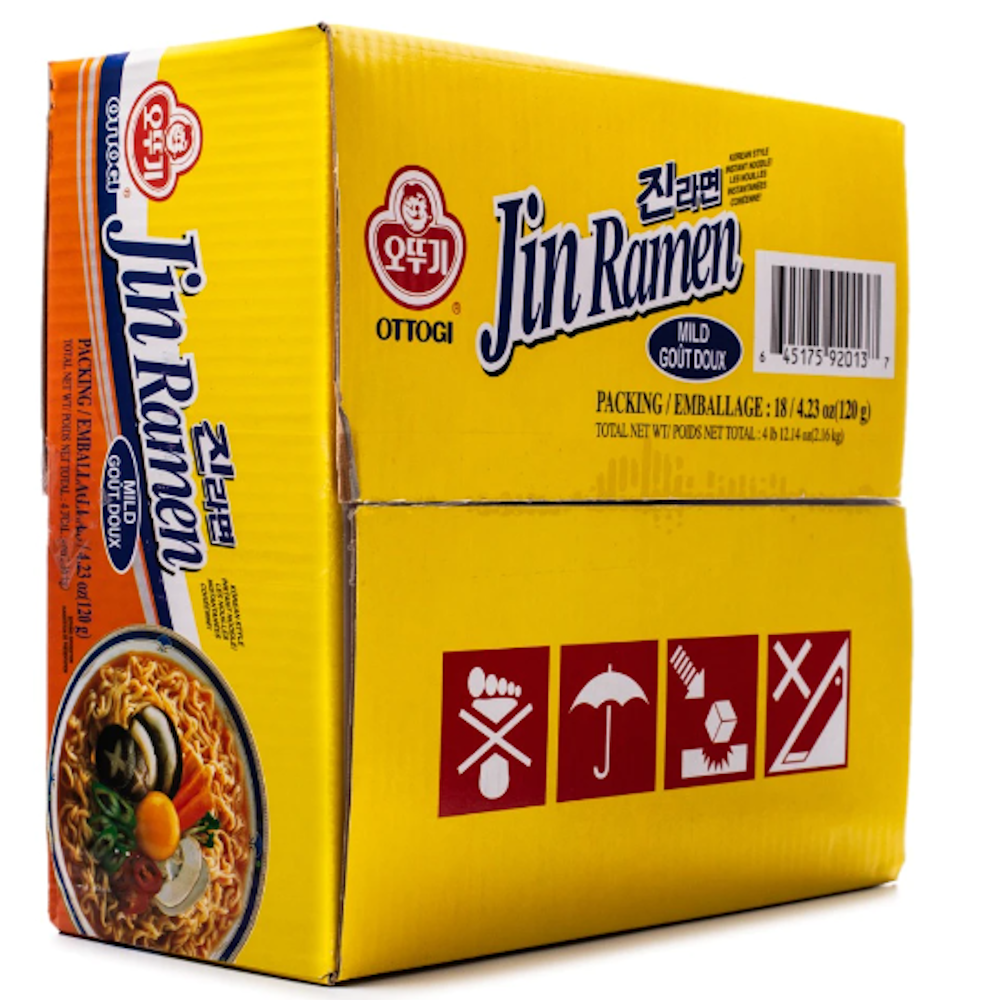 Get Otoki Jin Ramen, Mild Flavor pack of 18 Delivered | Weee! Asian Market