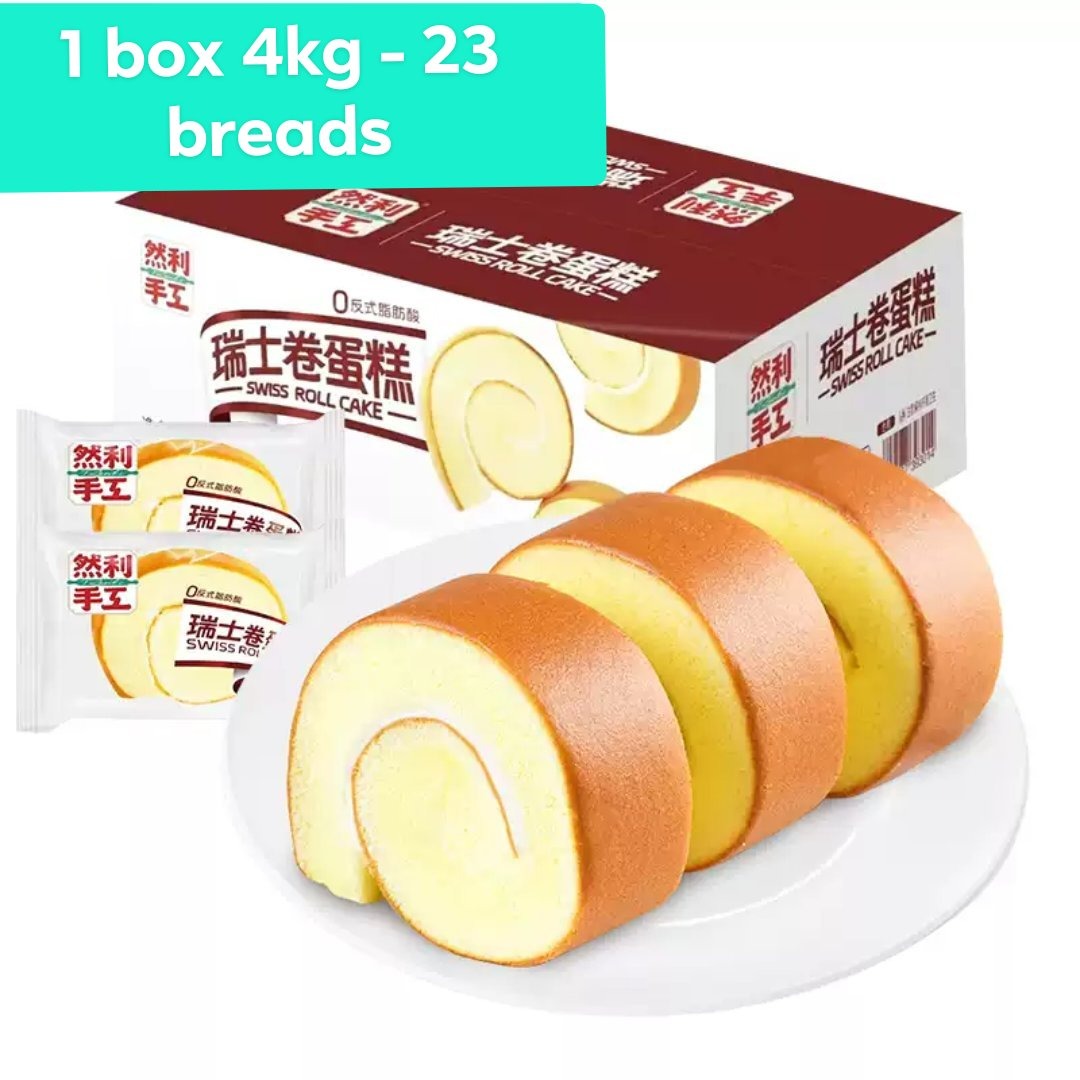 Get Fresh Milk Roll Cake Super Soft 1 box 4kg Delivered | Weee! Asian ...