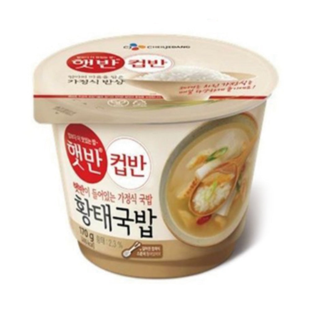 Get CJ Hetbahn cupban dried pollack rice soup 170g Delivered | Weee! Asian Market