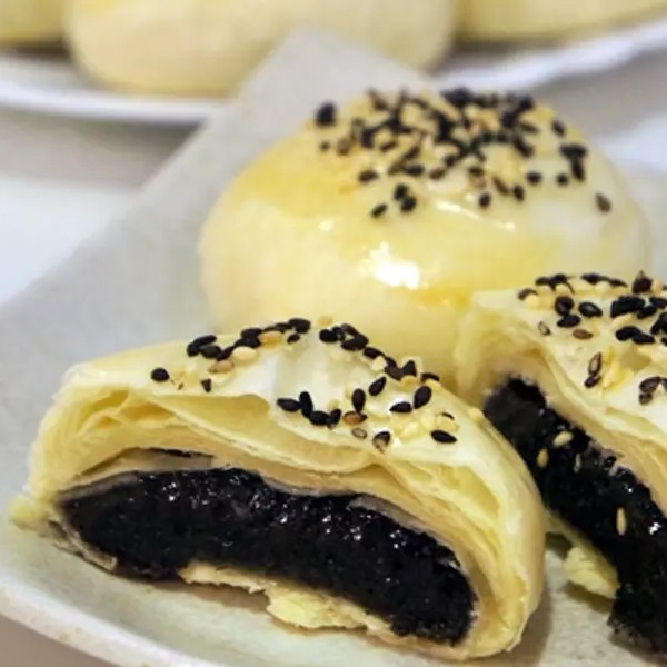 Get Black Sesame Flake Pastry Delivered | Weee! Asian Market