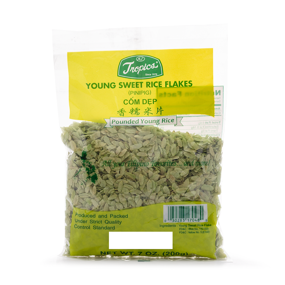 Get Tropics Young Sweet Rice Flakes Green Delivered | Weee! Asian Market