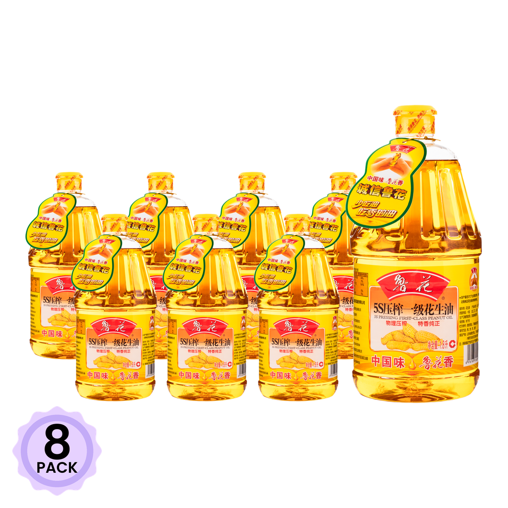 Get LuHua Peanut oil 1800 ml*8 pack Delivered | Weee! Asian Market
