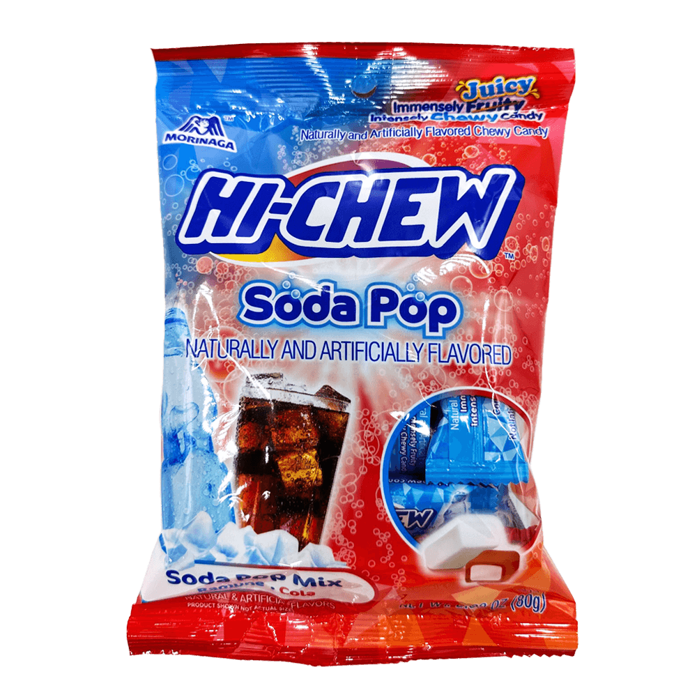 Morinaga Hi Chew Soda Pop 2.82oz - Weee!