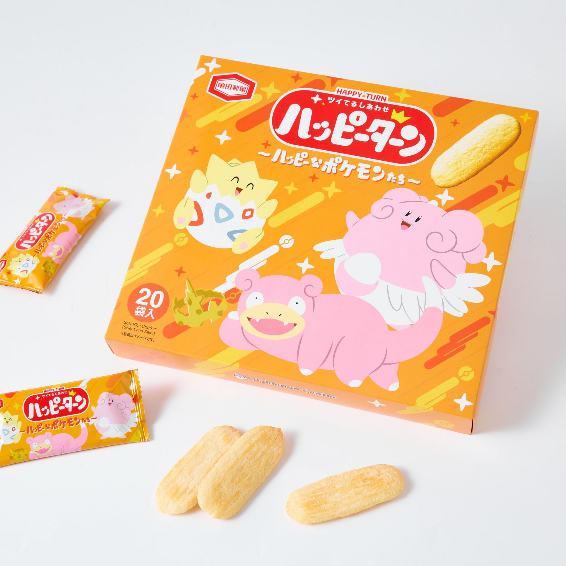 Happy Turn x Pokemon Rice Crackers (20 pieces) - Weee!