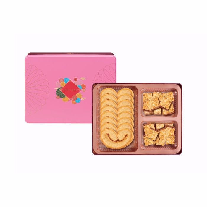 Get Wing Wah Palmiers And Mini Almond Crisps Gift Box Delivered | Weee ...