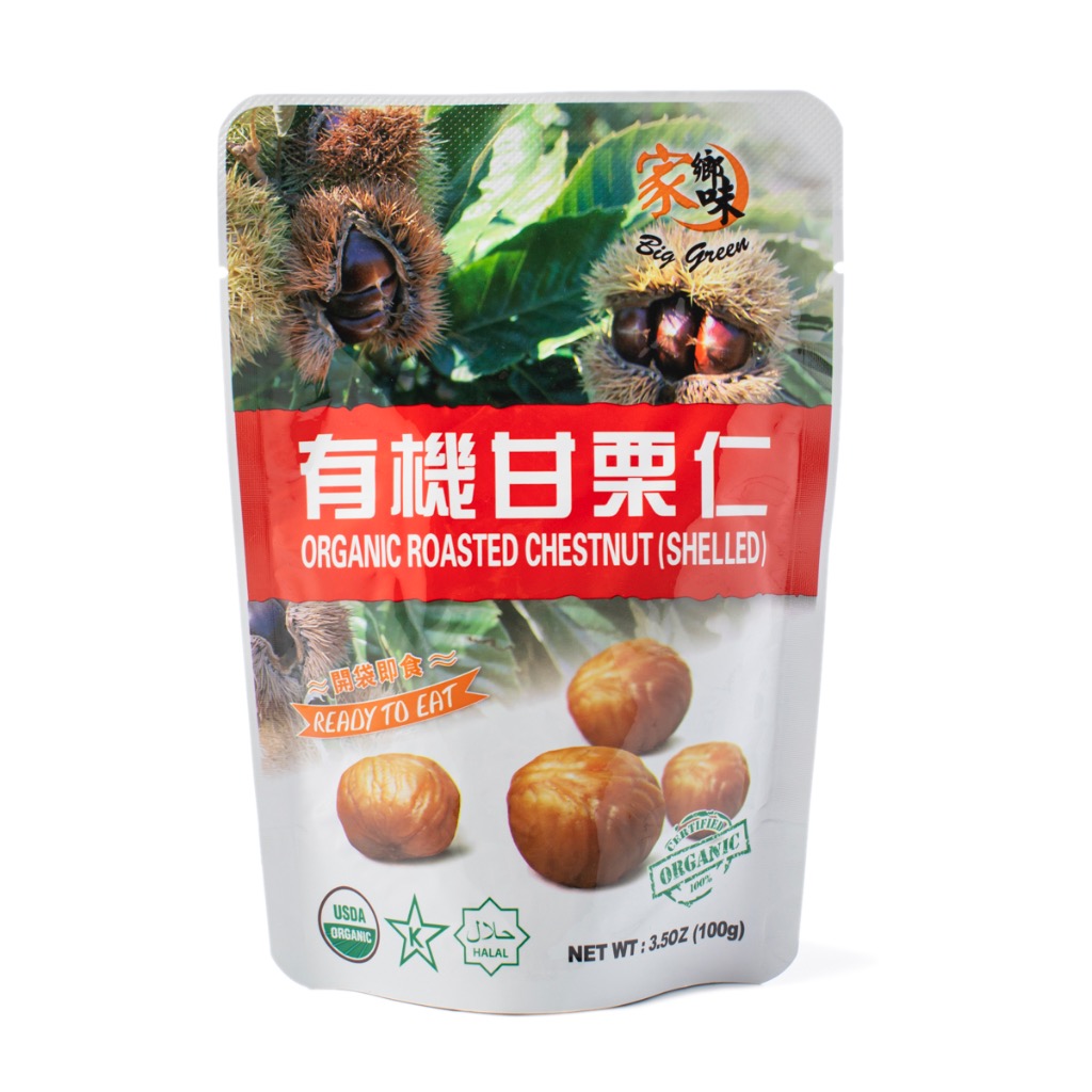 Get Big Green Organic Roasted Chestnuts 100 g Delivered | Weee! Asian ...