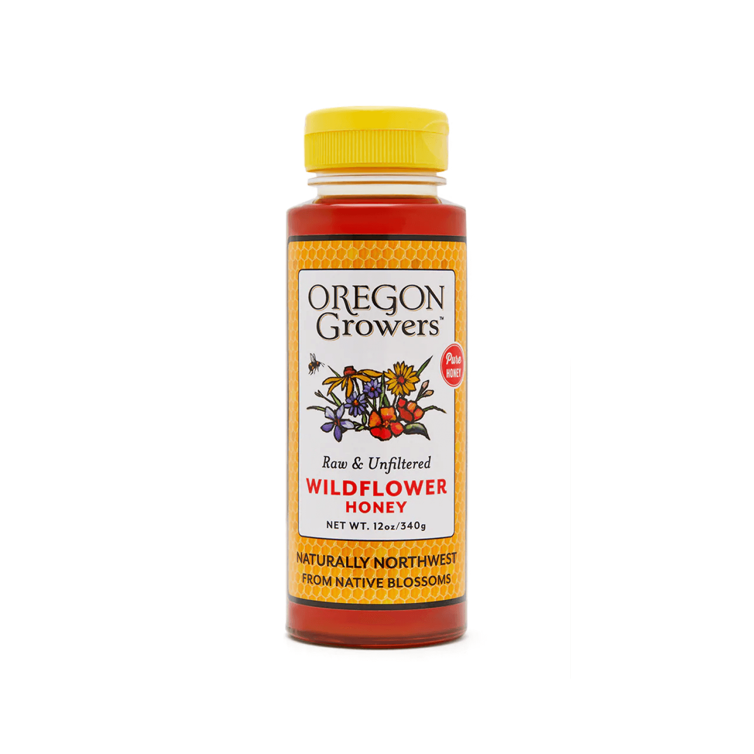 Oregon Grower Honey Squeezable - Wild Flowers - Weee!