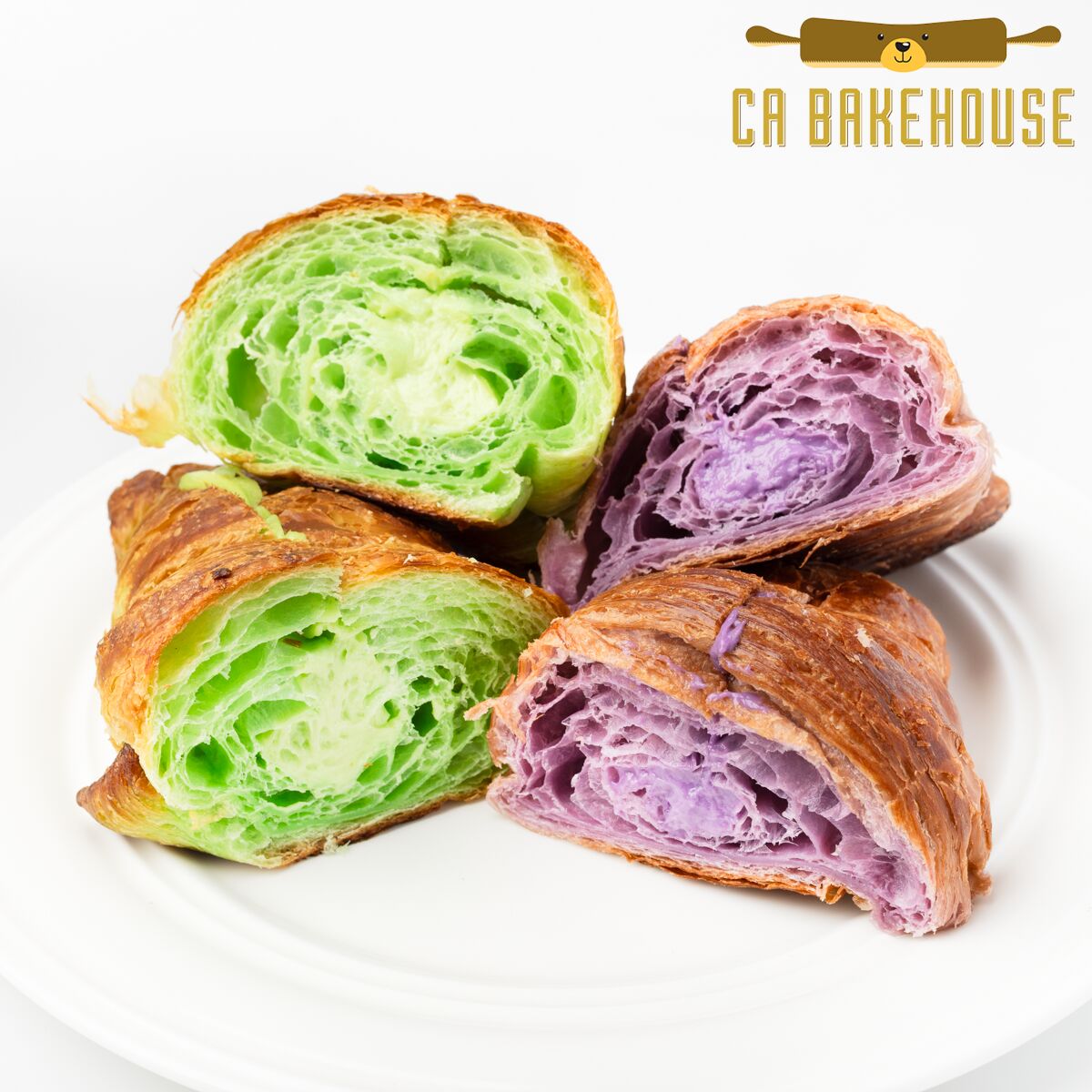 Get Ube/Kaya Croissant Combo 2 pieces Delivered | Weee! Asian Market