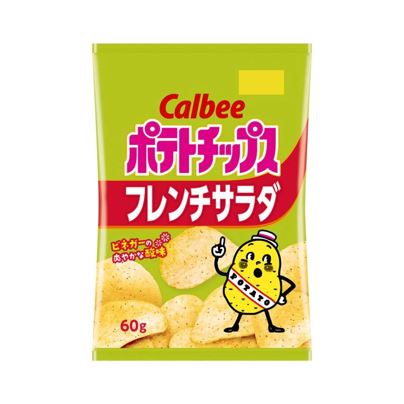 Calbee卡乐比 鲜虾法式 沙拉味 薯片 60g - Weee!