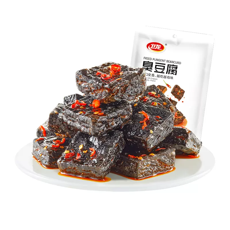 Get Weilong dried tofu Stinky tofu snack food Changsha specialty snack ...